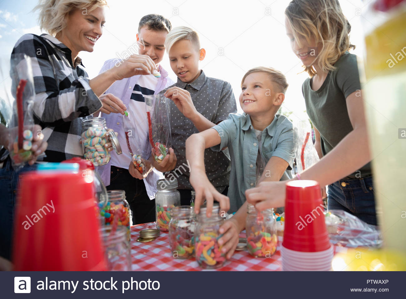 Booth family hi-res stock photography and images - Alamy