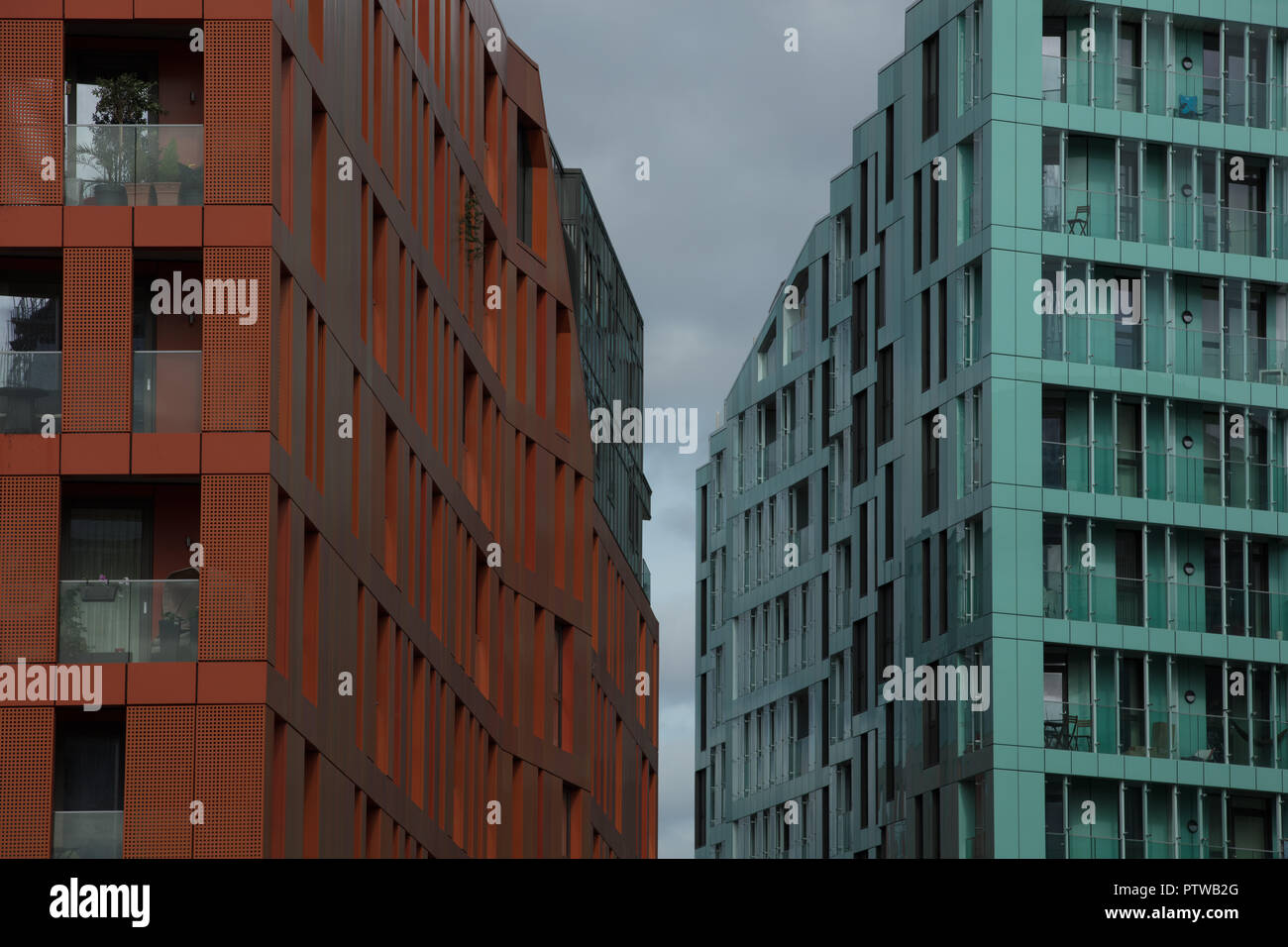 Greenwich, London, GB, an area of redevelopment and regeneration seeing ...