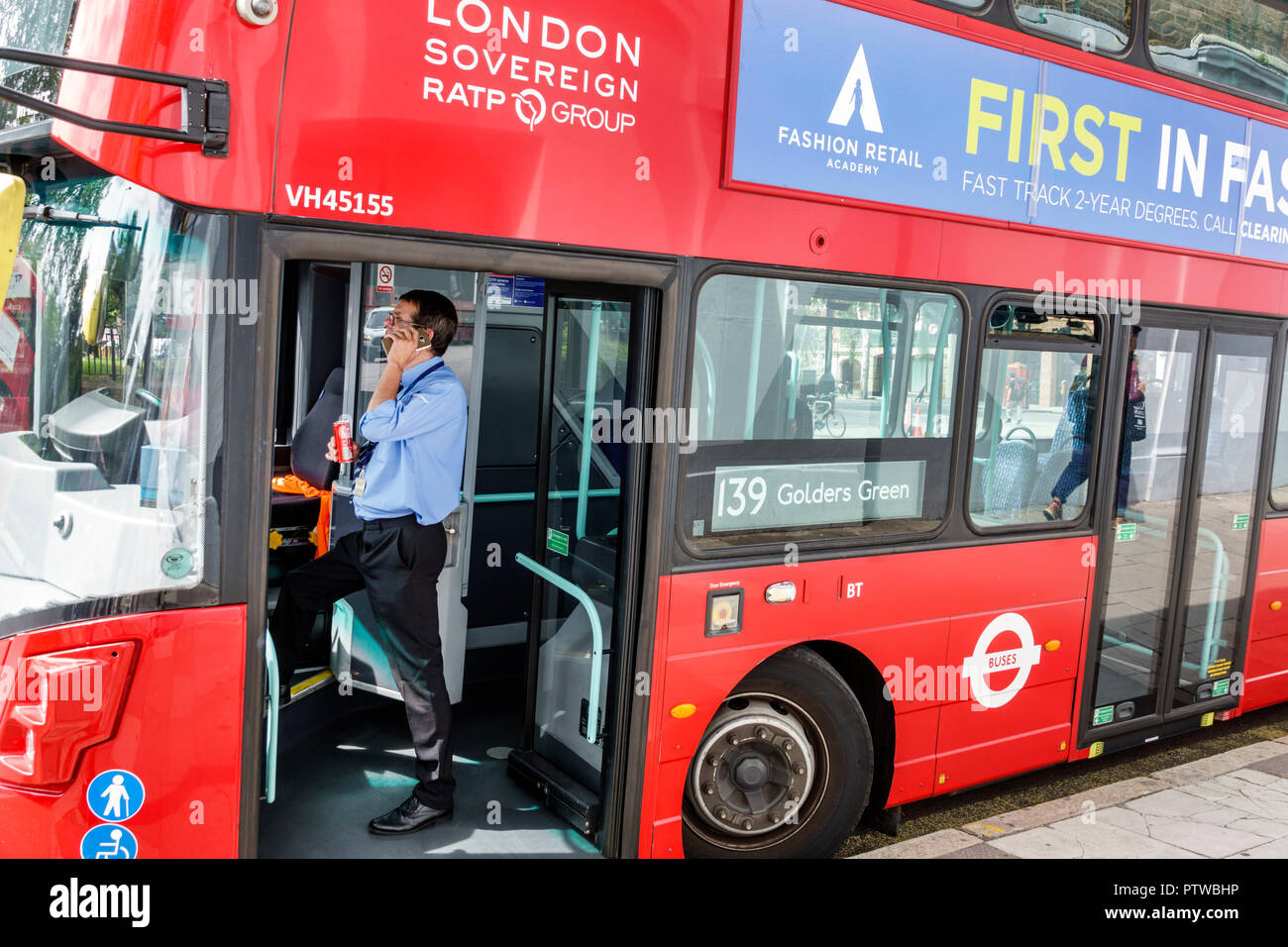 Public transportation bus stop hi-res stock photography and images - Alamy