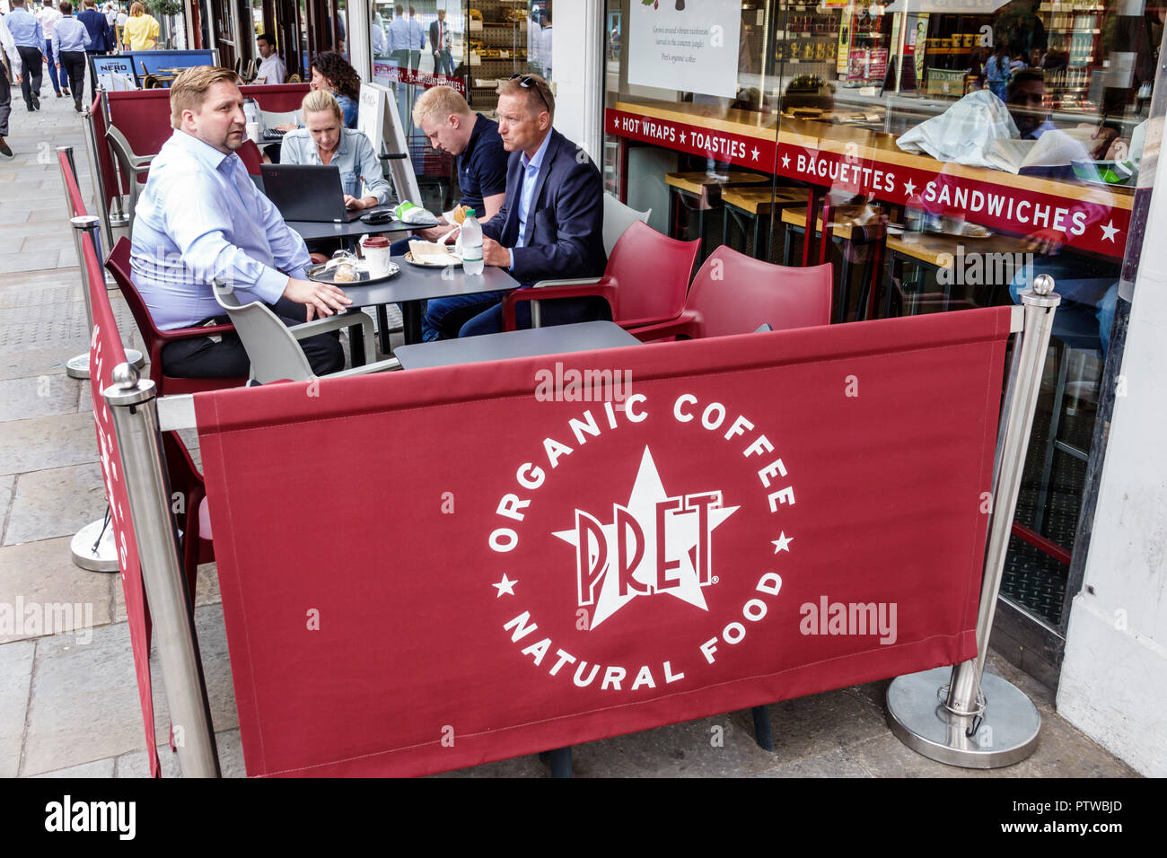 London England,UK,United Kingdom Great Britain,Lambeth,Southwark,Pret A ...