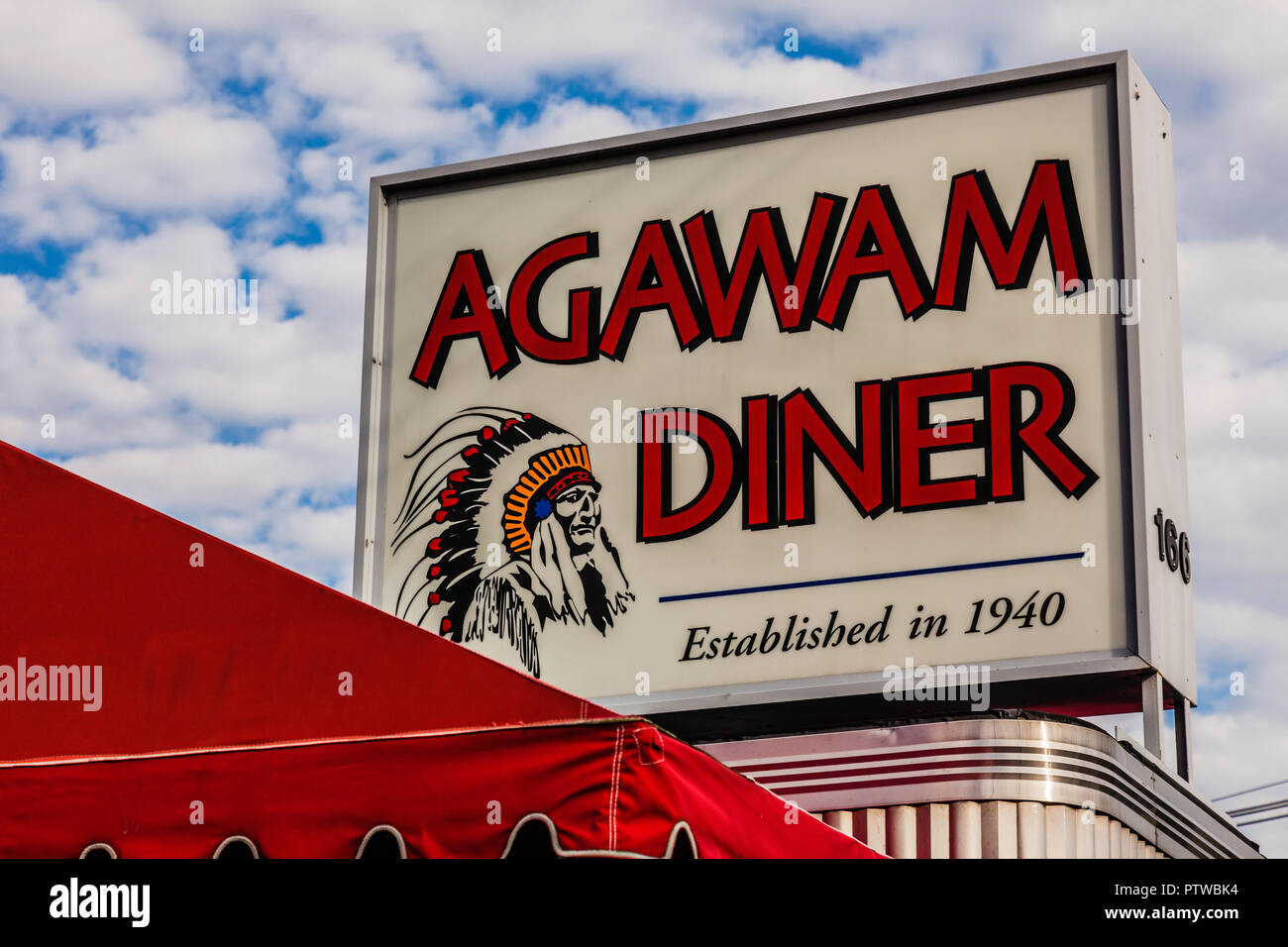 Agawam Diner Rowley, Massachusetts, USA Stock Photo - Alamy