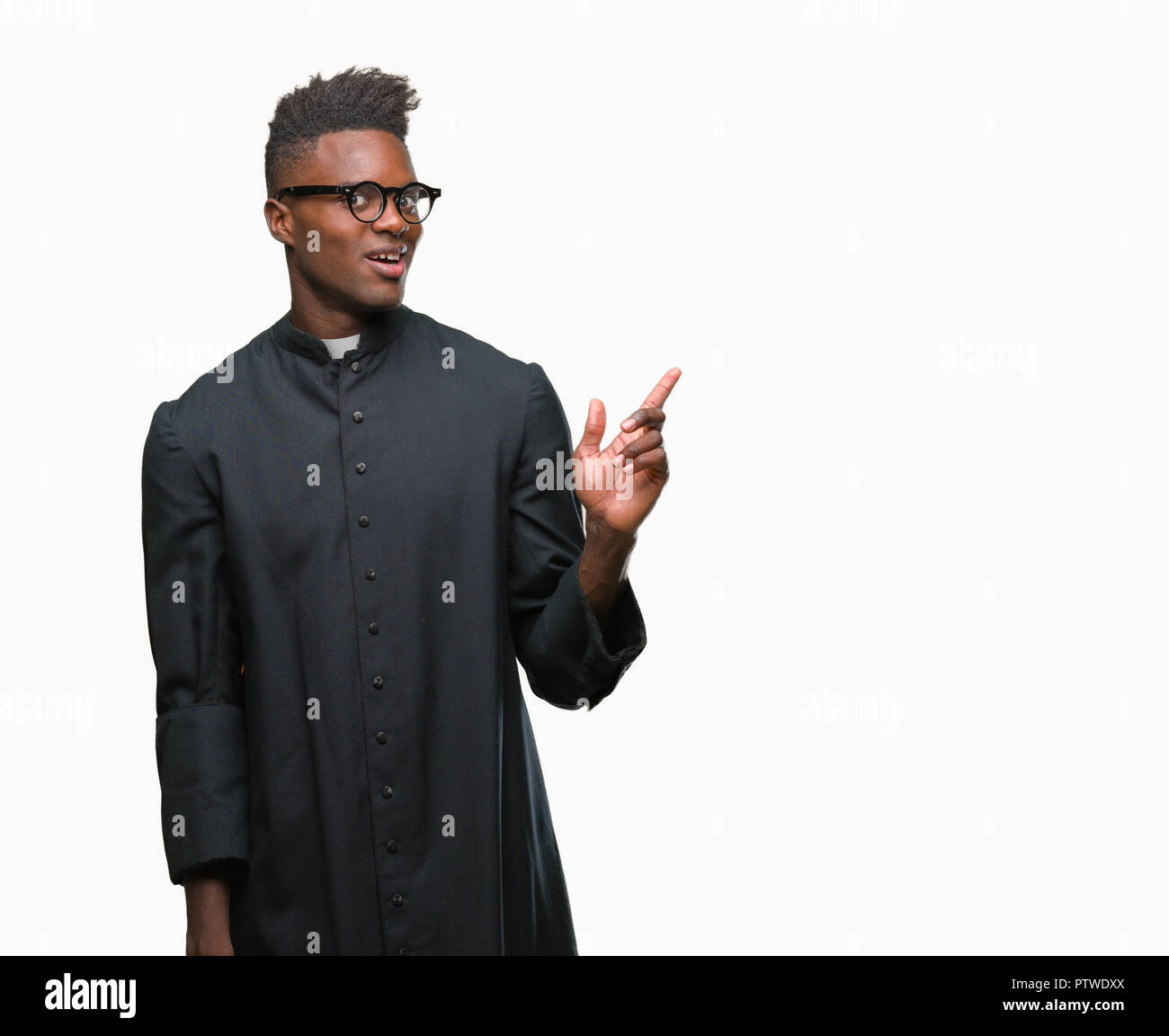 African american pastor open hi-res stock photography and images - Alamy