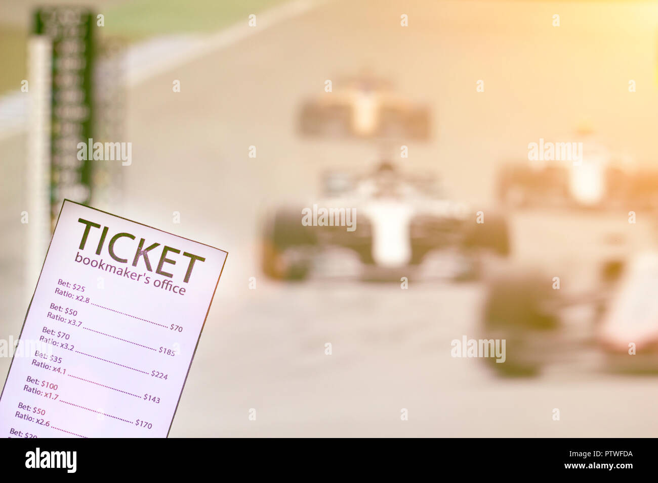 Betting ticket hi-res stock photography and images - Alamy