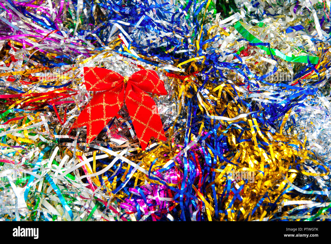 background made of a color tinsel Stock Photo - Alamy