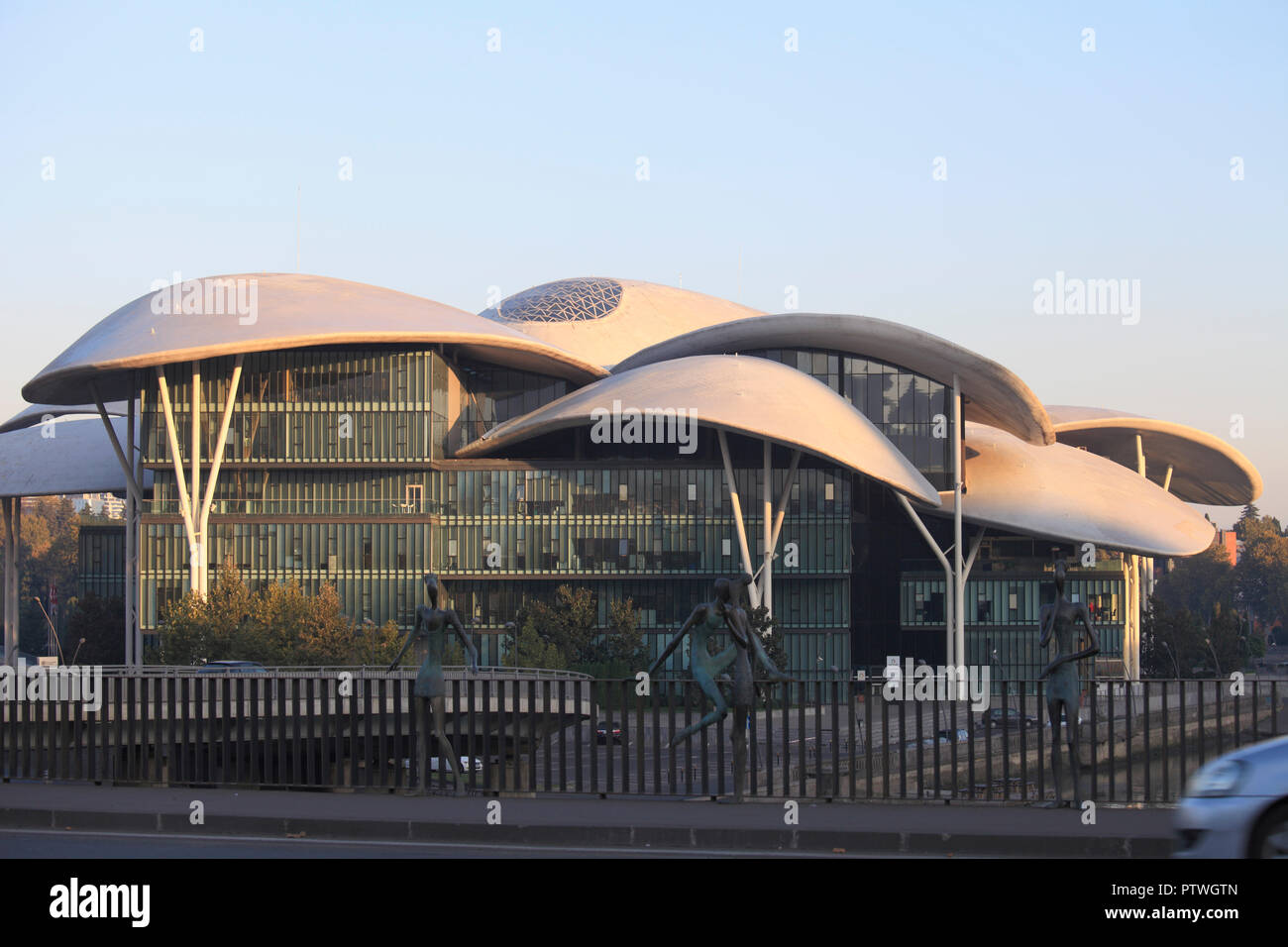 Georgia, Tbilisi, Public Service Hall, Massimiliano Fuksas architect ...