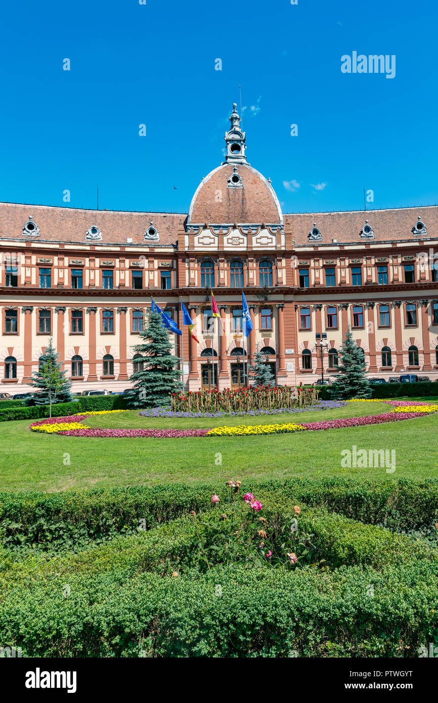 State Government Office building in Brasov, Romania Stock Photo - Alamy