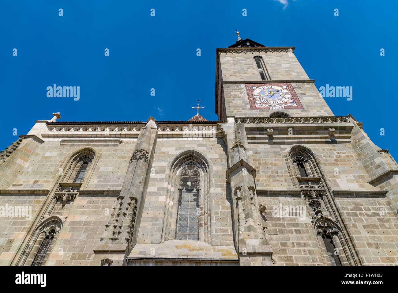 Romania black church hi-res stock photography and images - Alamy