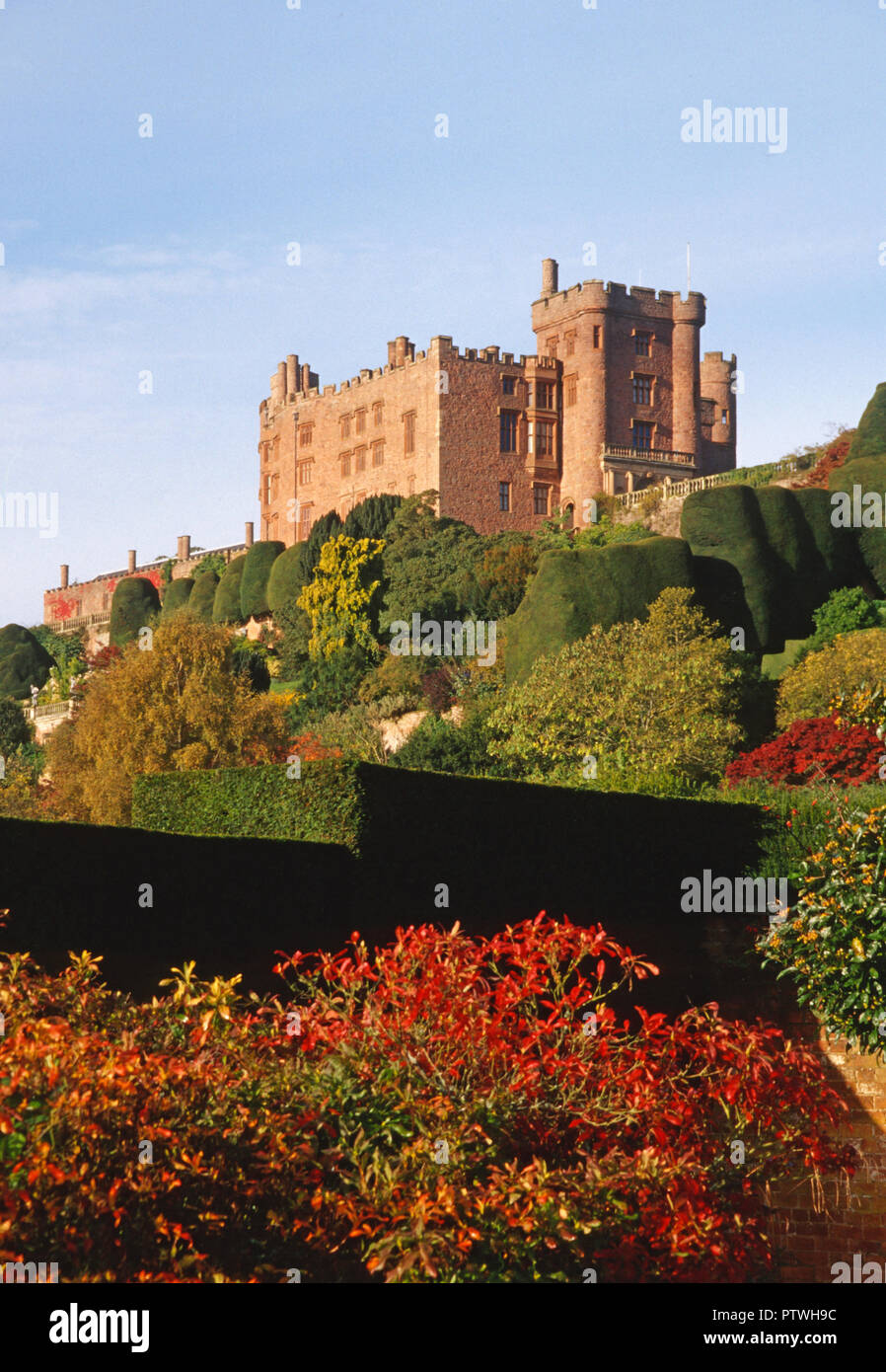 Powis Castle, Wales, UK Stock Photo - Alamy