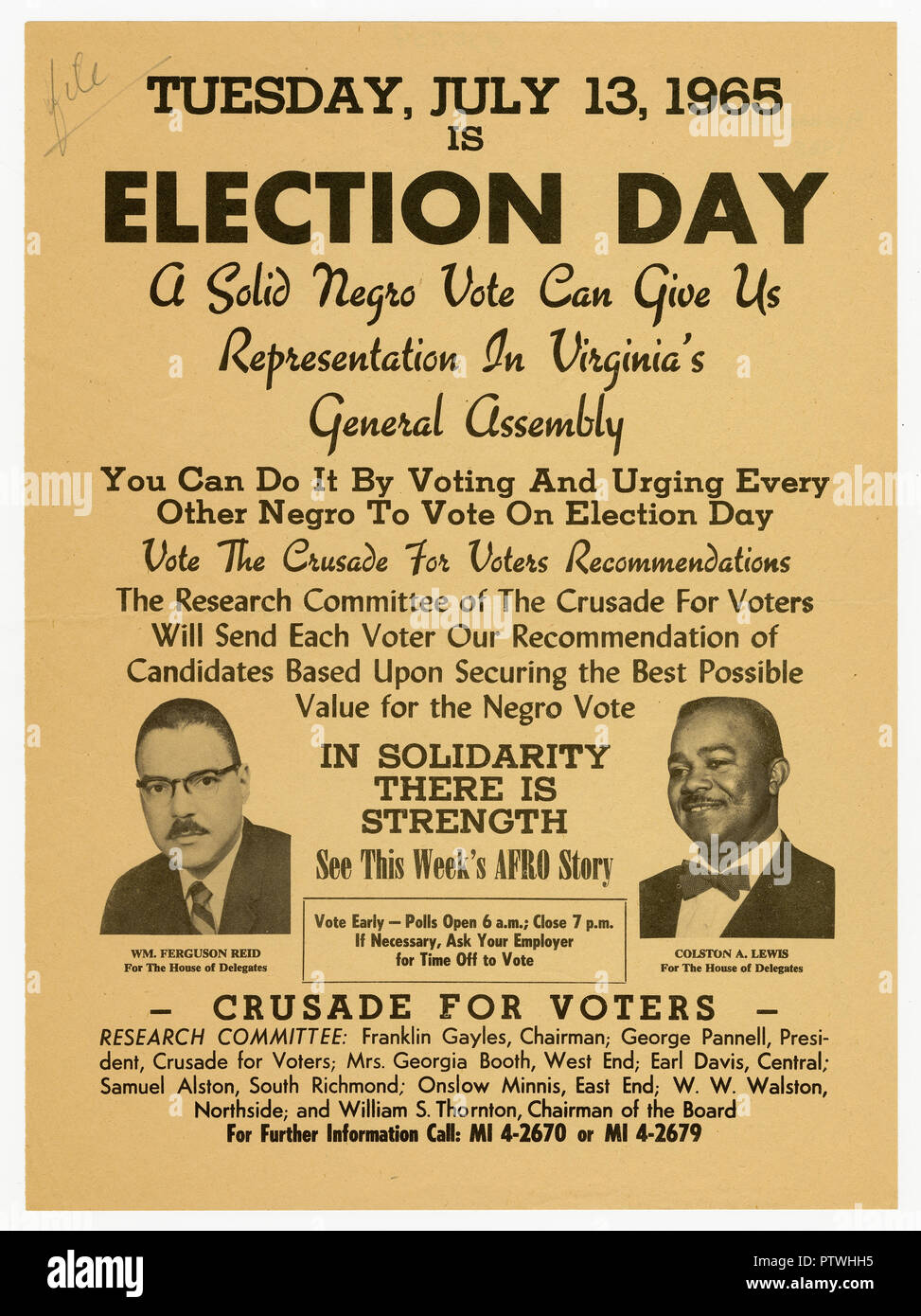 1960s voting hi-res stock photography and images - Alamy