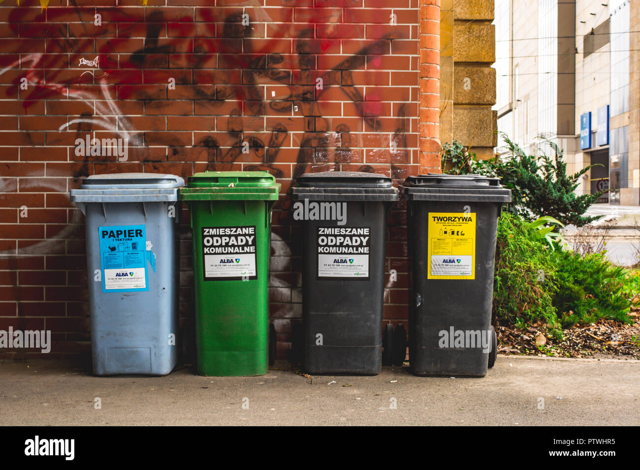 Plastic waste collection center hi-res stock photography and images - Alamy