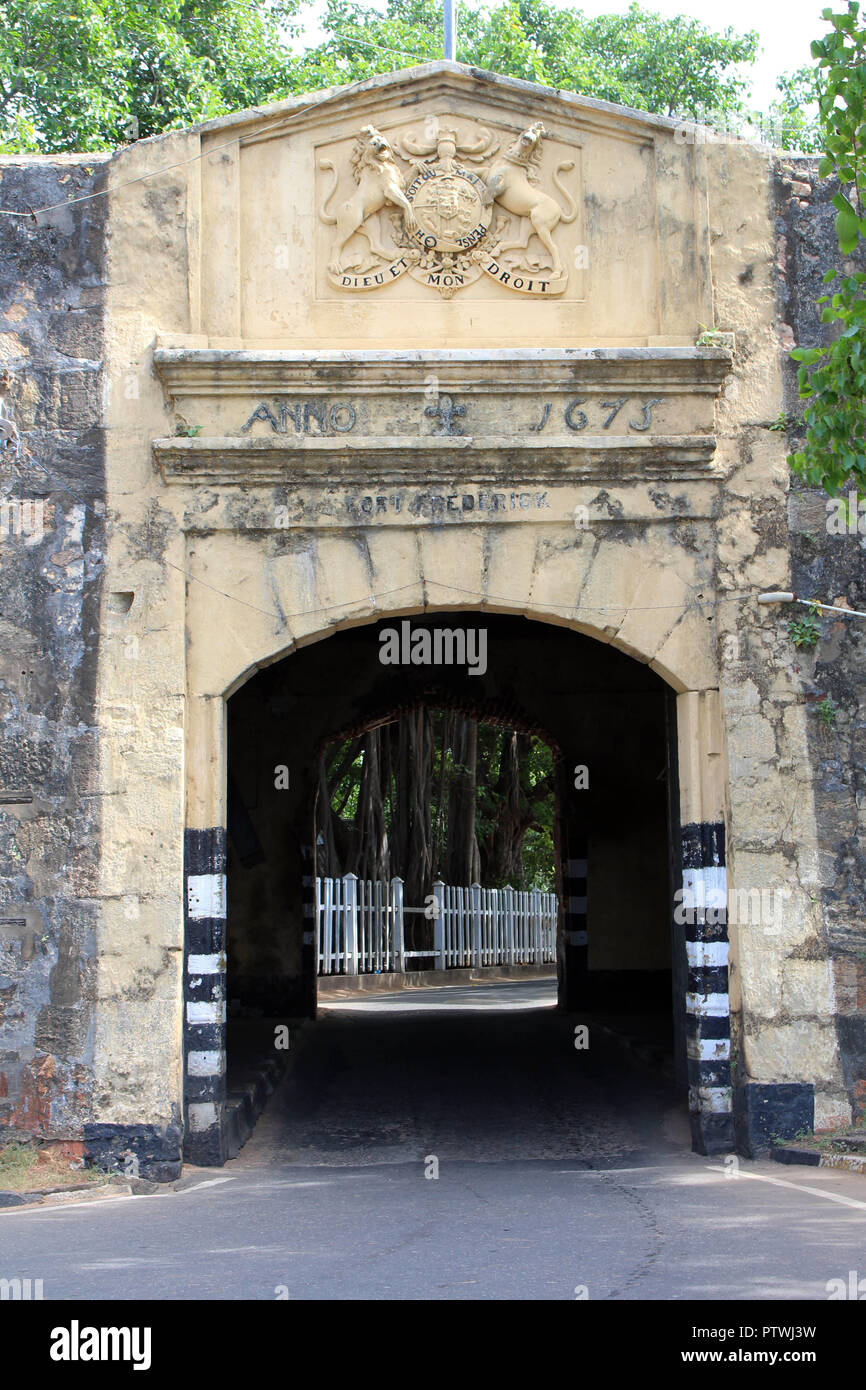 Fort frederick trincomalee hi-res stock photography and images - Alamy
