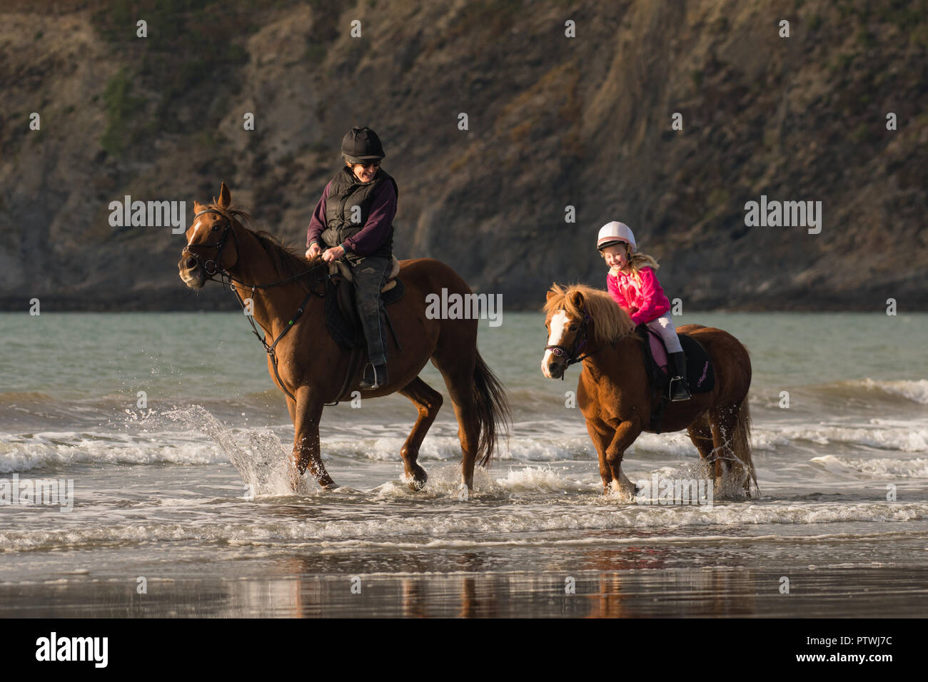 Shetland pony child in riding hi-res stock photography and images - Alamy