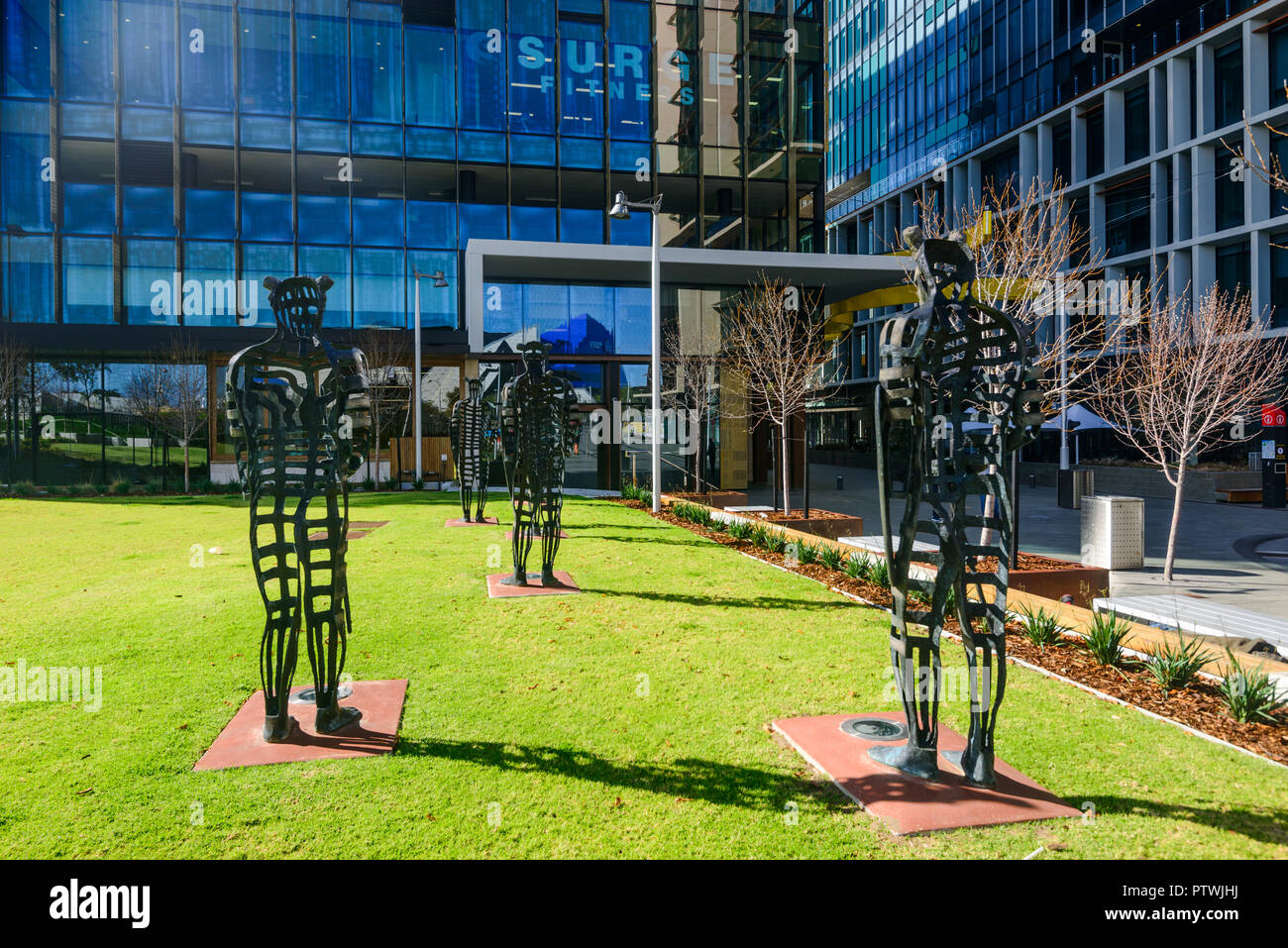 Koorden sculptures in kings square hi-res stock photography and images ...