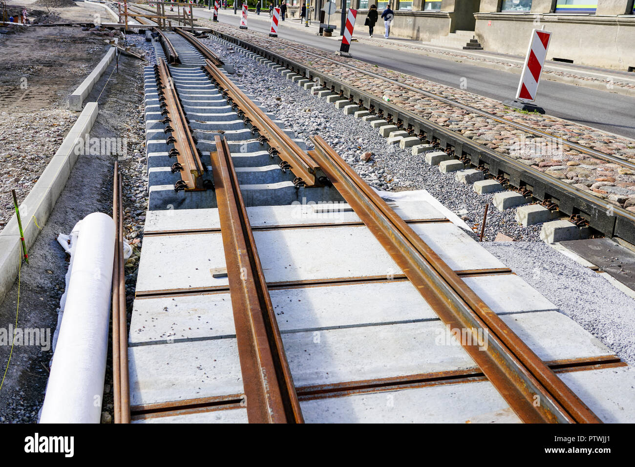 Tram replacement hi-res stock photography and images - Alamy