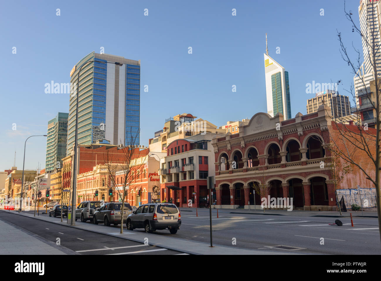 Wellington street perth hi-res stock photography and images - Alamy