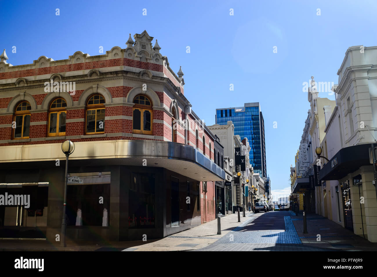Architecture and Buildings in Perth ,Western Australia, Australia Stock ...