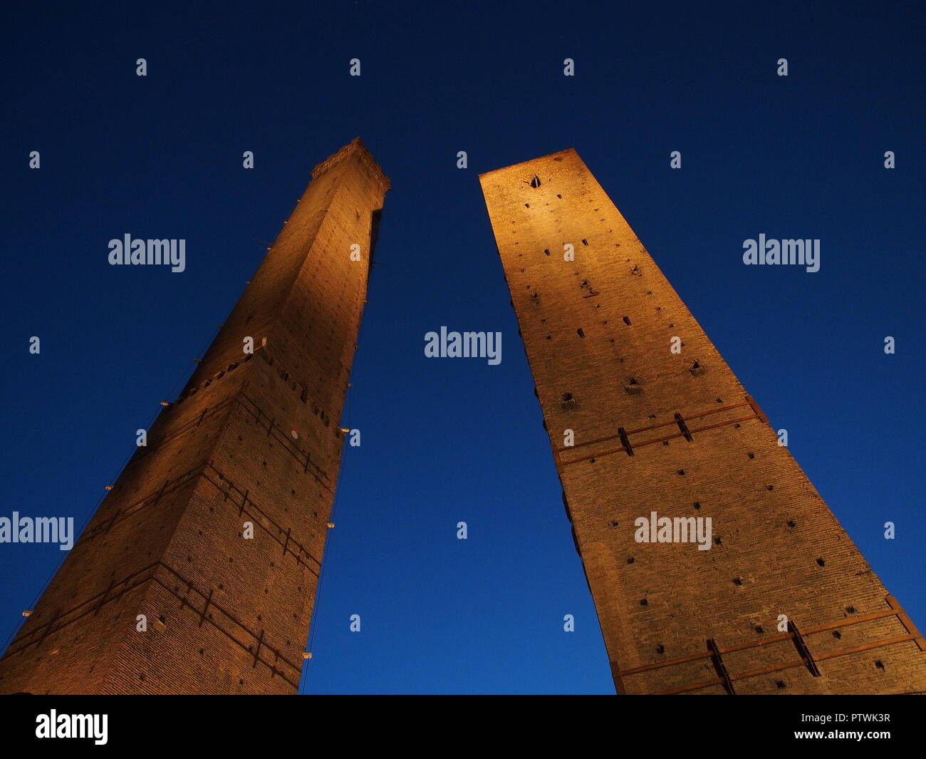 Bologna towers hi-res stock photography and images - Alamy