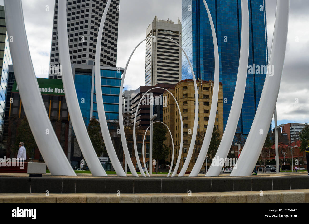 Spanda Sculpture at Elizabeth Quay, Perth, Western Australia, Australia ...