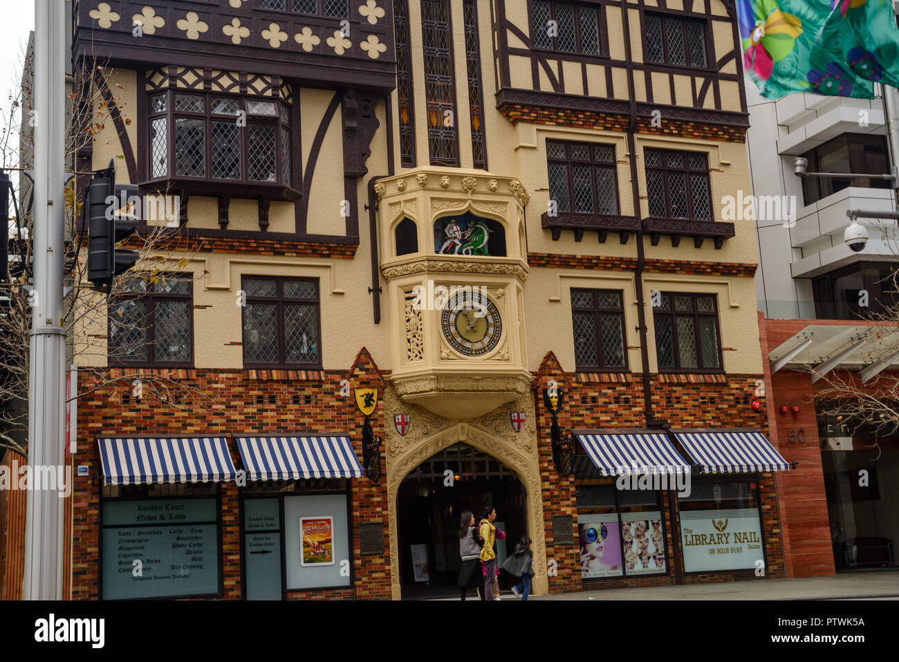 London Court, Victorian Architecture, Mall, Perth, Western Australia ...