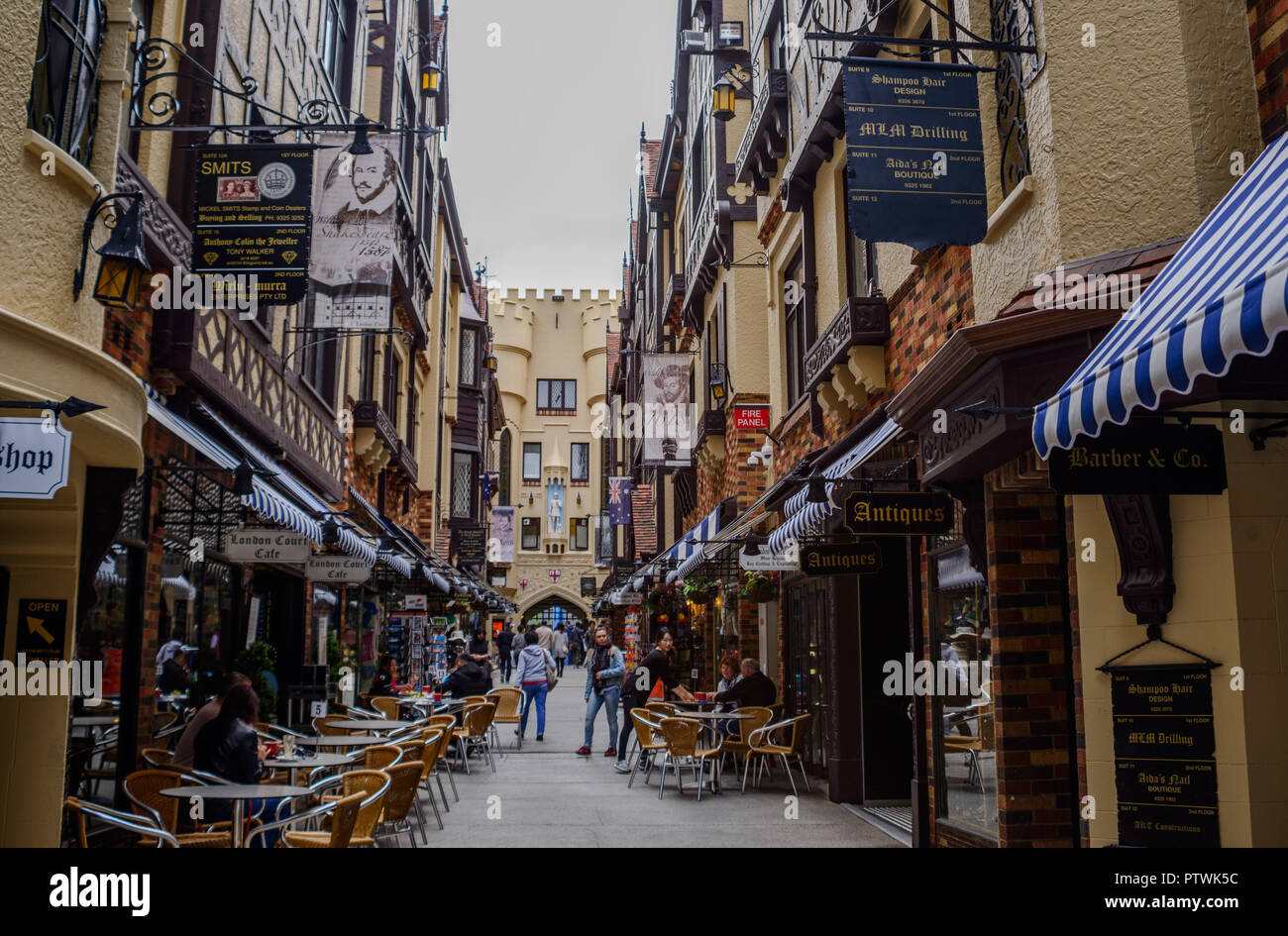 London Court, Victorian Architecture, Mall, Perth, Western Australia ...