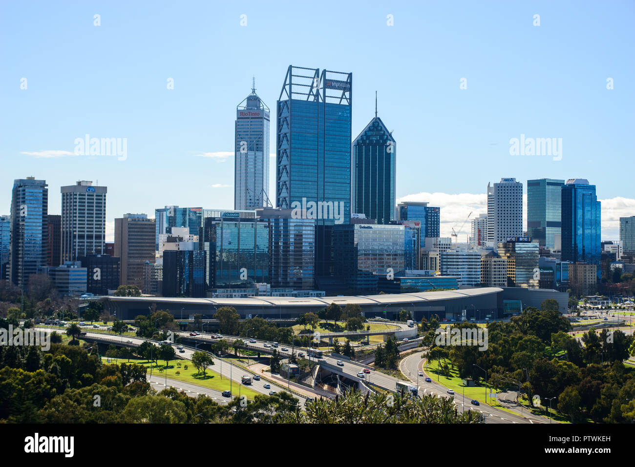 Central business district view hi-res stock photography and images - Alamy