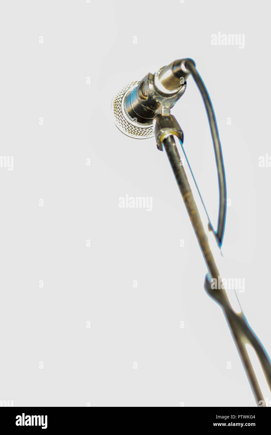 Mic stand hi-res stock photography and images - Alamy