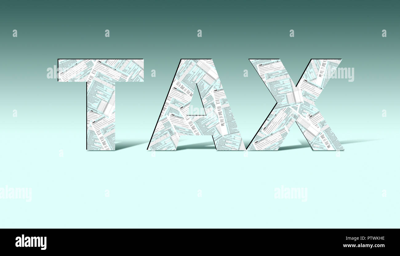 Tax return word hi-res stock photography and images - Alamy
