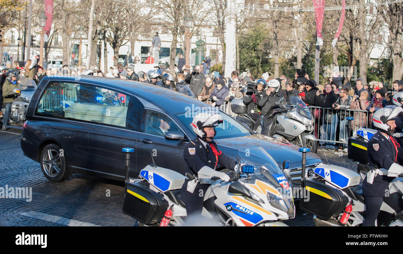 Funeral of Johnny Hallyday at the Madeleine: personalities pay homage ...