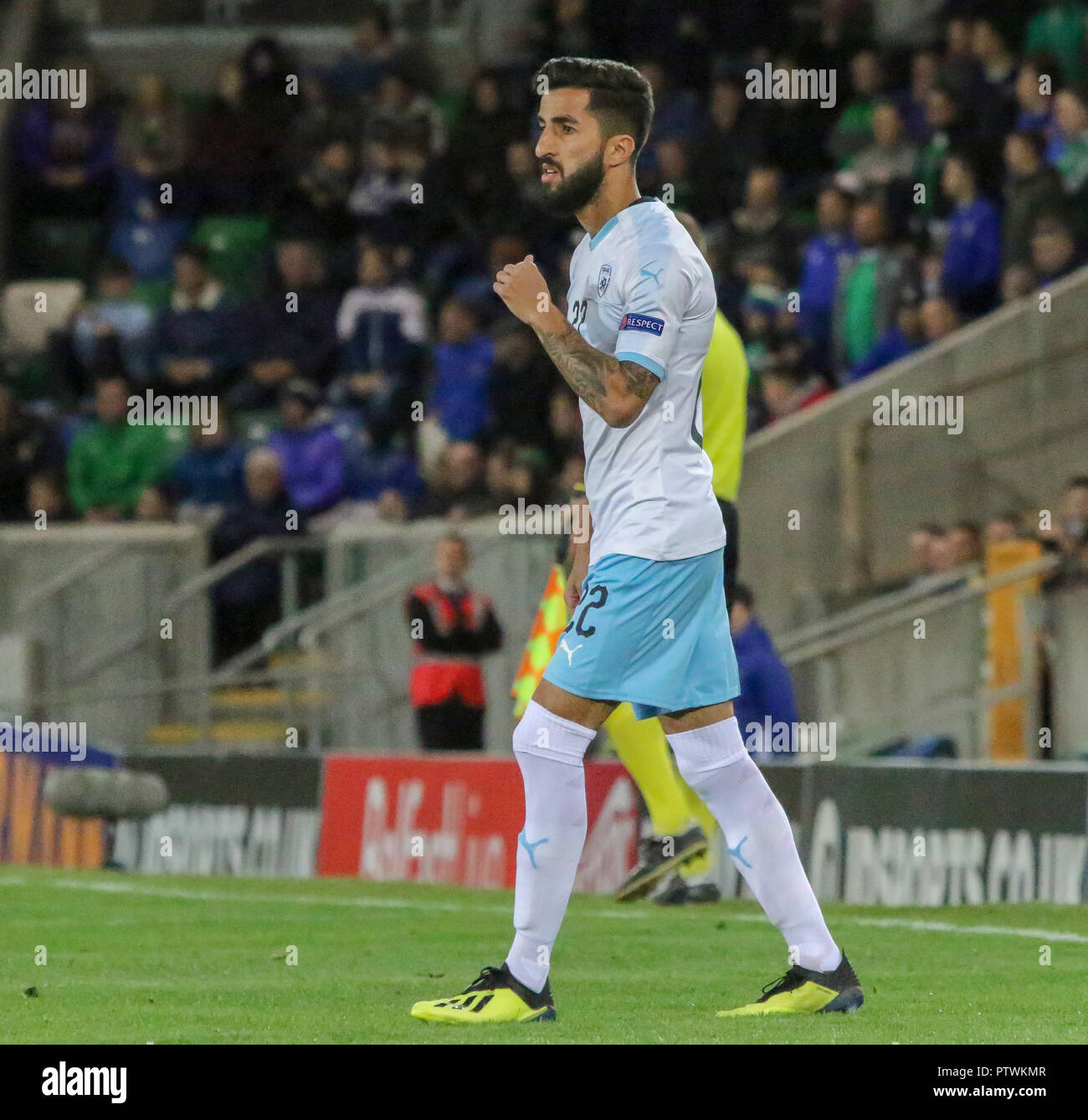 National Football Stadium at Windsor Park, Belfast. 11 September 2018 ...