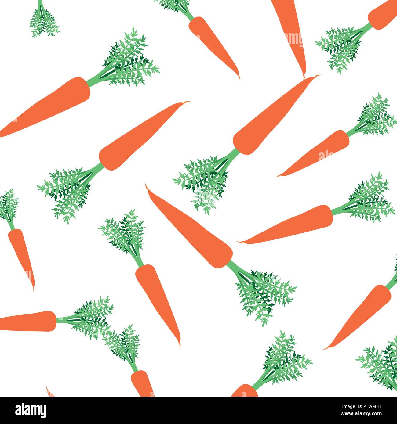 beautiful pattern of carrots isolated icon Stock Vector Image & Art - Alamy
