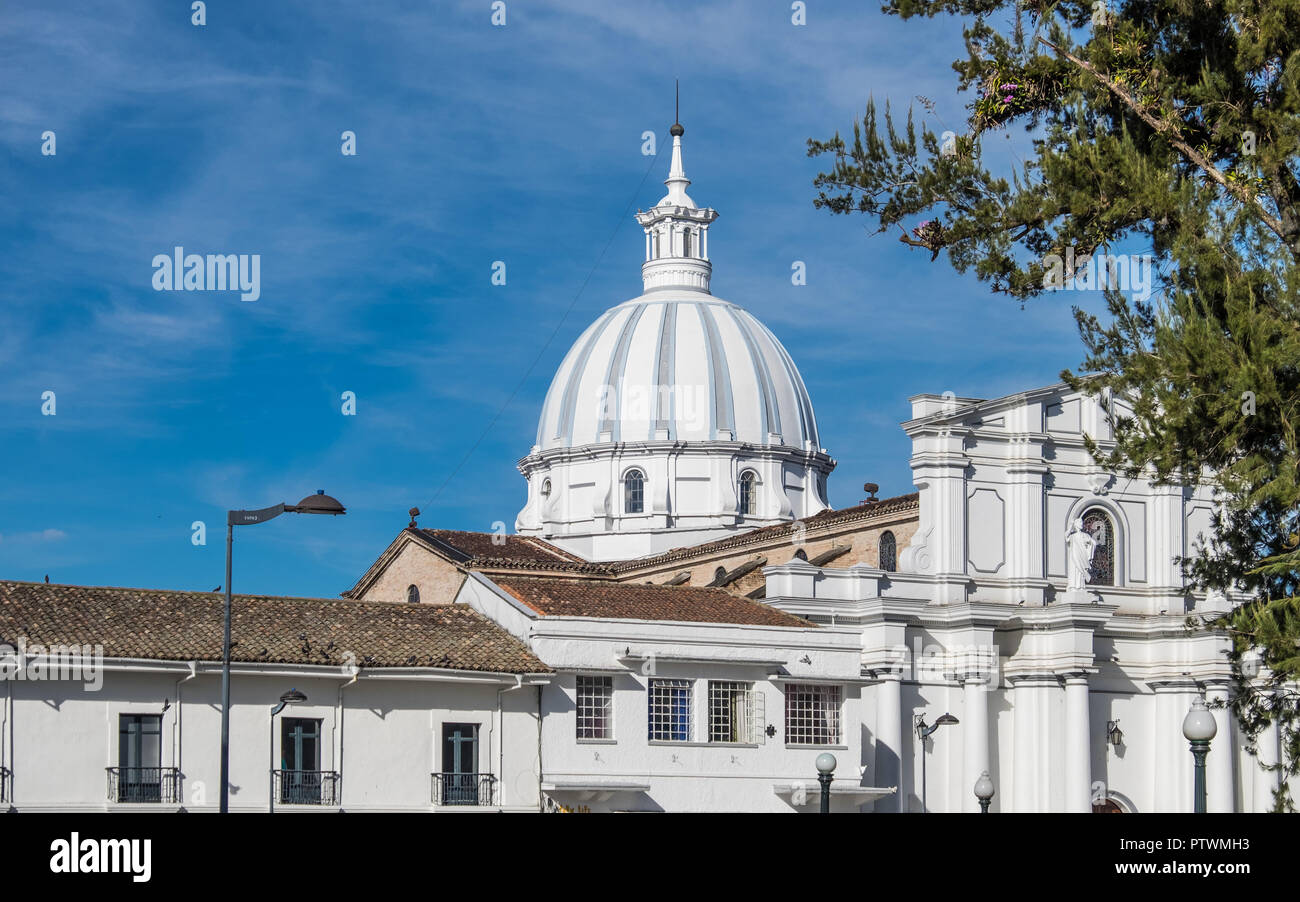 Dome of La Catedral Basilica Nuestra Señora de la Asunción - Popayan ...