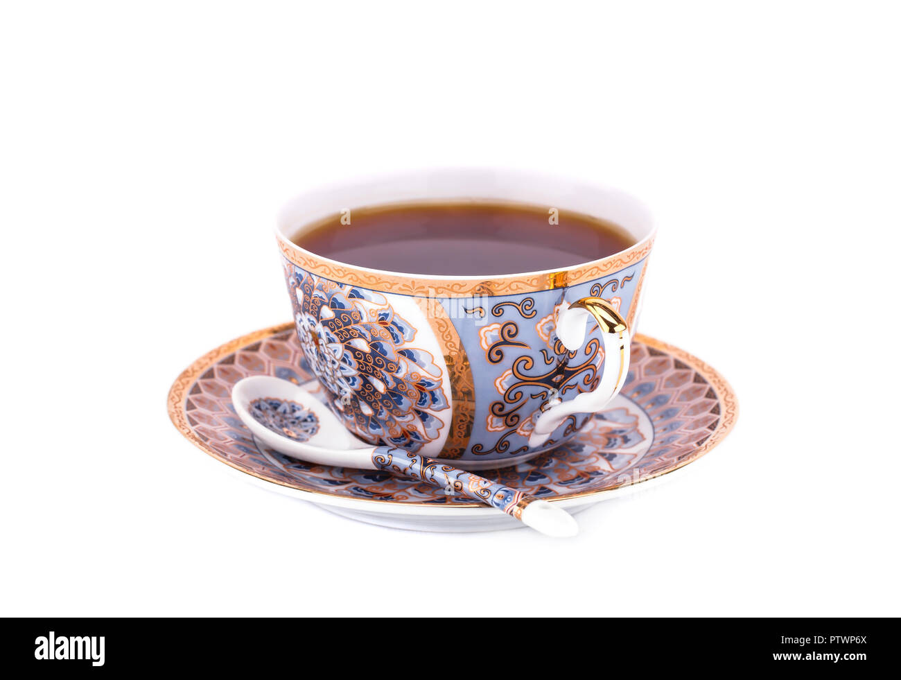 Teacup pattern hi-res stock photography and images - Alamy