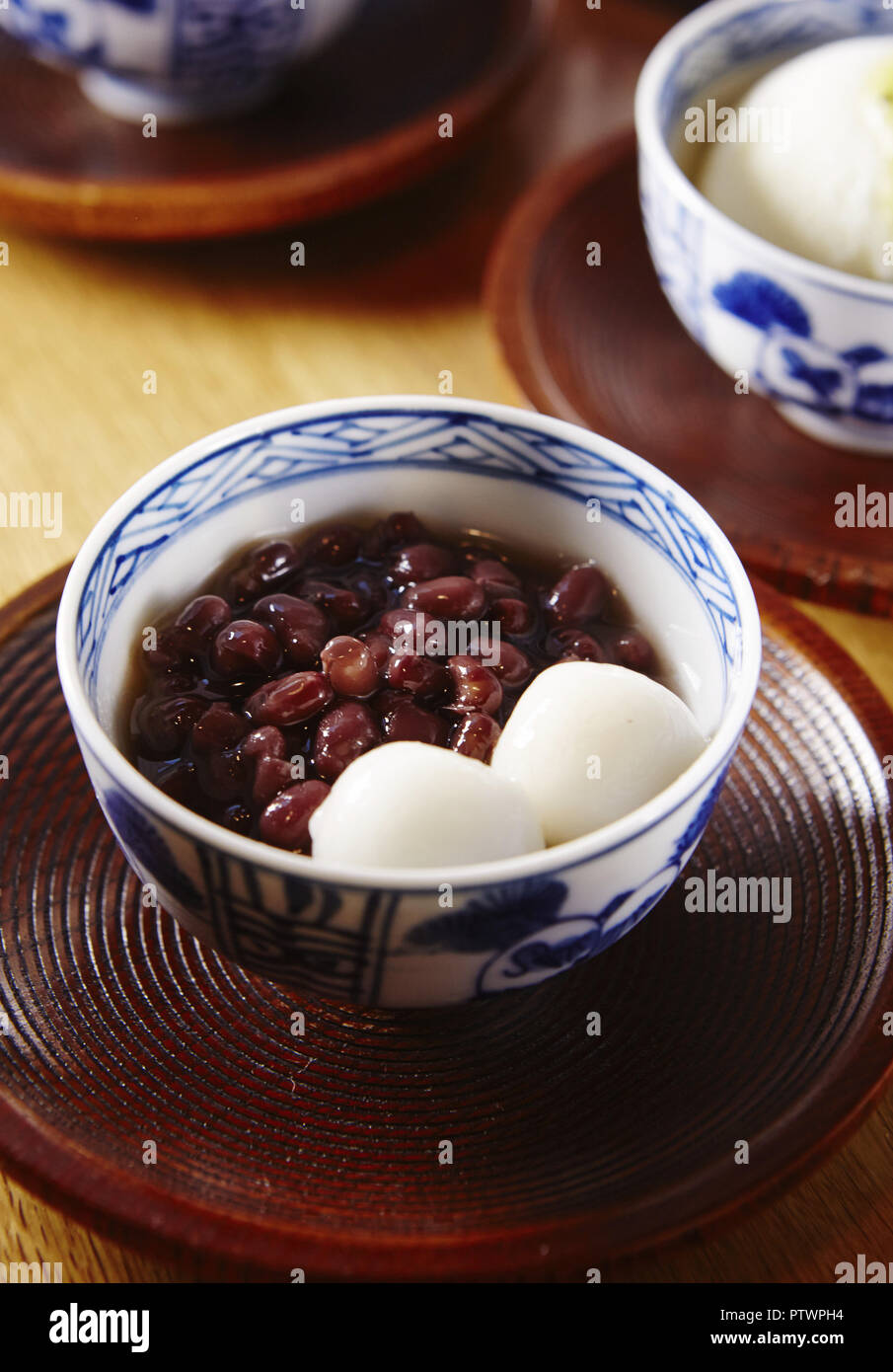 Shiruko with dango in Photo Book Dining Megutama Stock Photo - Alamy
