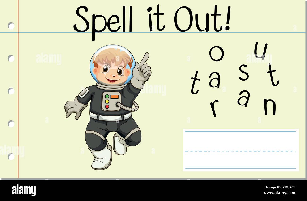 Astronaut Word