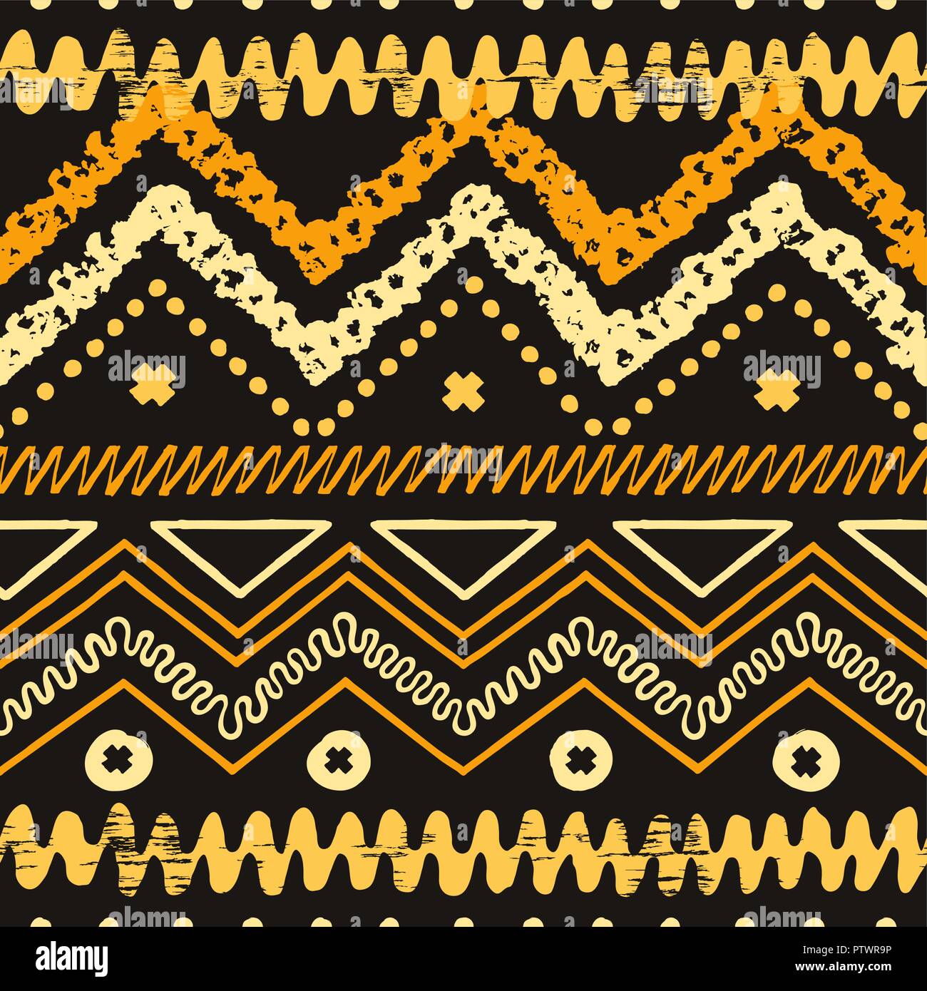 Tribal seamless pattern. Ethnic motif. Use for fabric design, pattern ...
