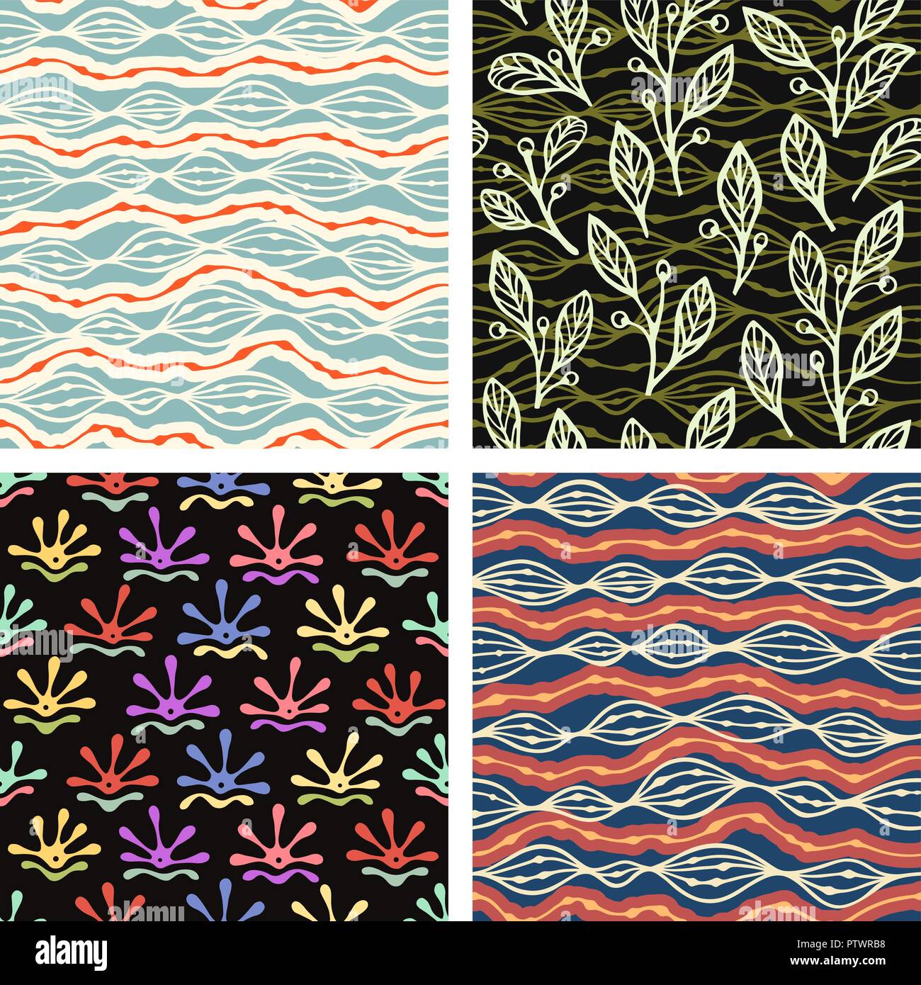 Zigzag vector vectors hi-res stock photography and images - Alamy