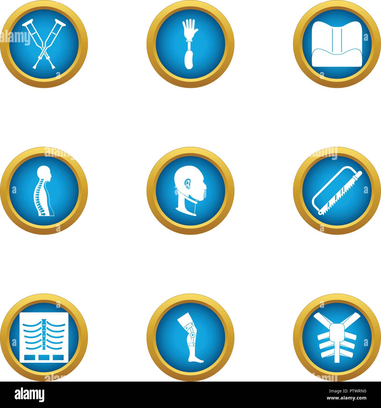 Bone fractures Stock Vector Images - Alamy