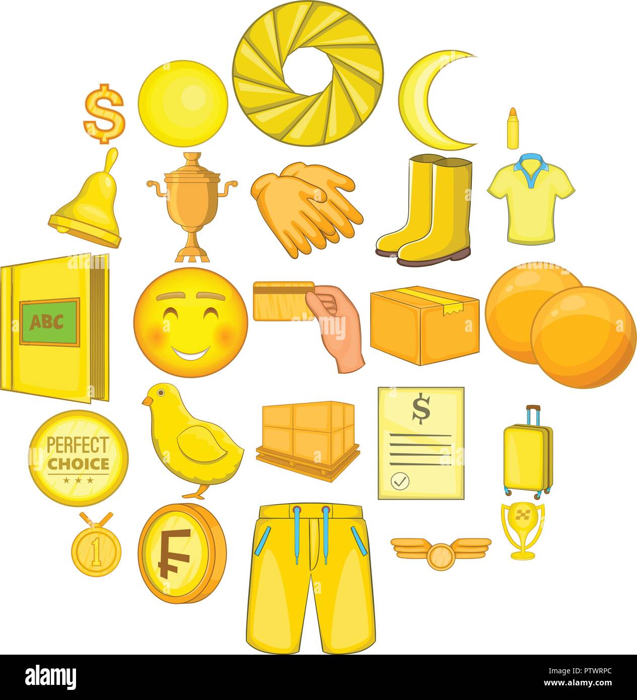European sign icons set, cartoon style Stock Vector Image & Art - Alamy