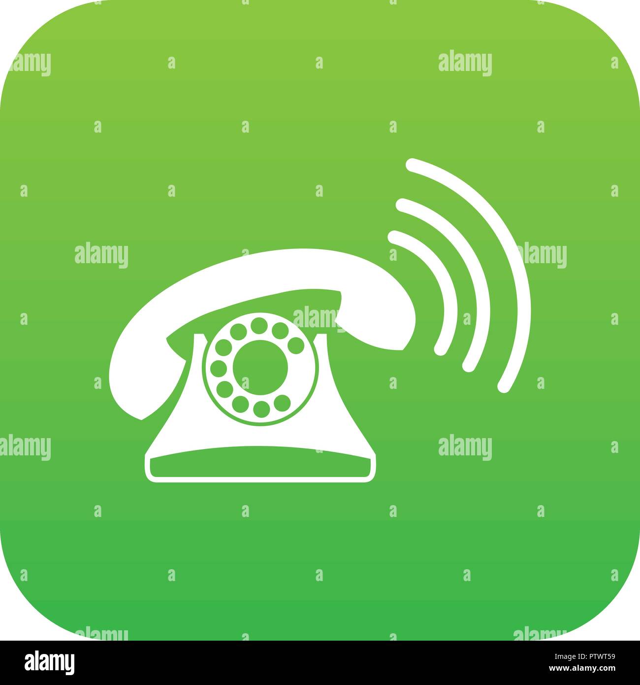 Phone ringing green call button hi-res stock photography and images - Alamy
