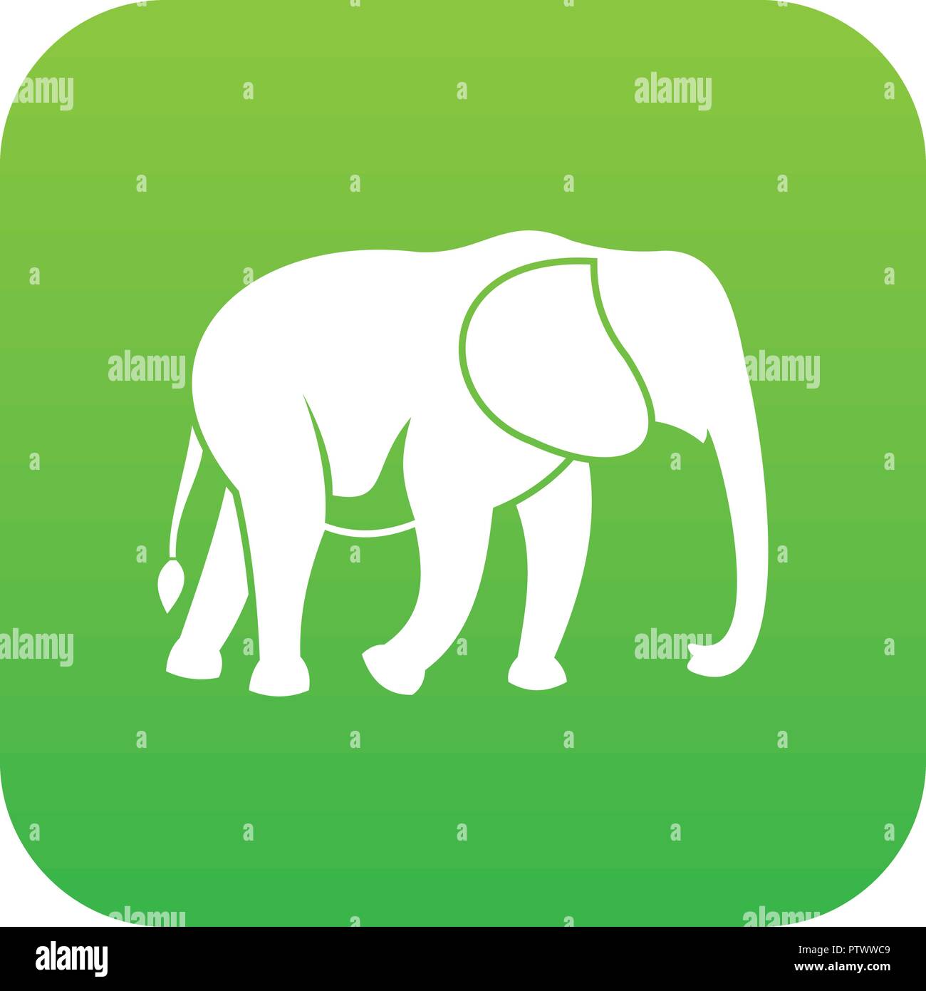 Sri lanka elephant herd Stock Vector Images - Alamy