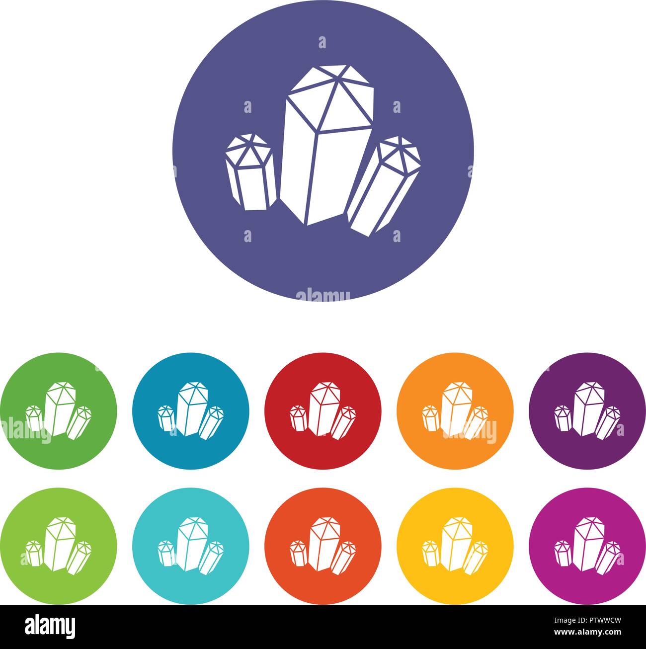 Diamond icon, simple style Stock Vector Image & Art - Alamy