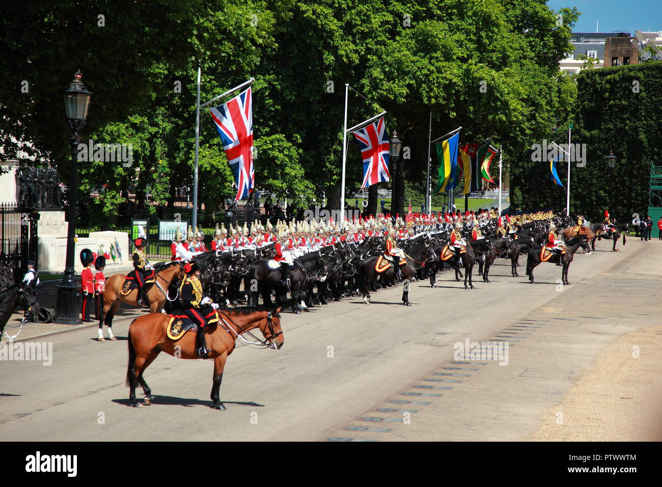 The Colonel's Review 2017, the second rehearsal for the Trooping the ...