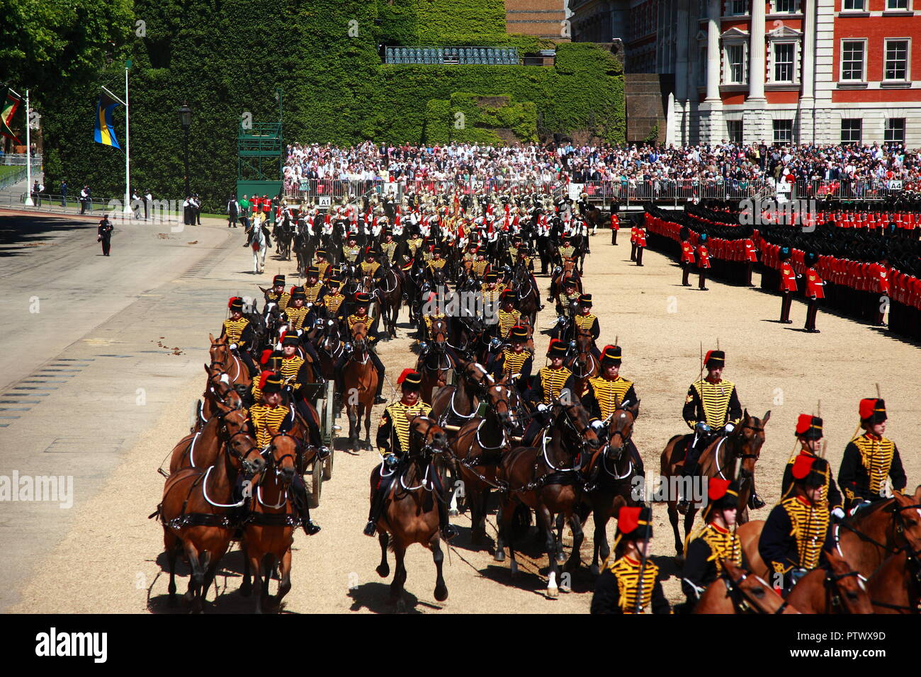 The Colonel's Review 2017, the second rehearsal for the Trooping the ...