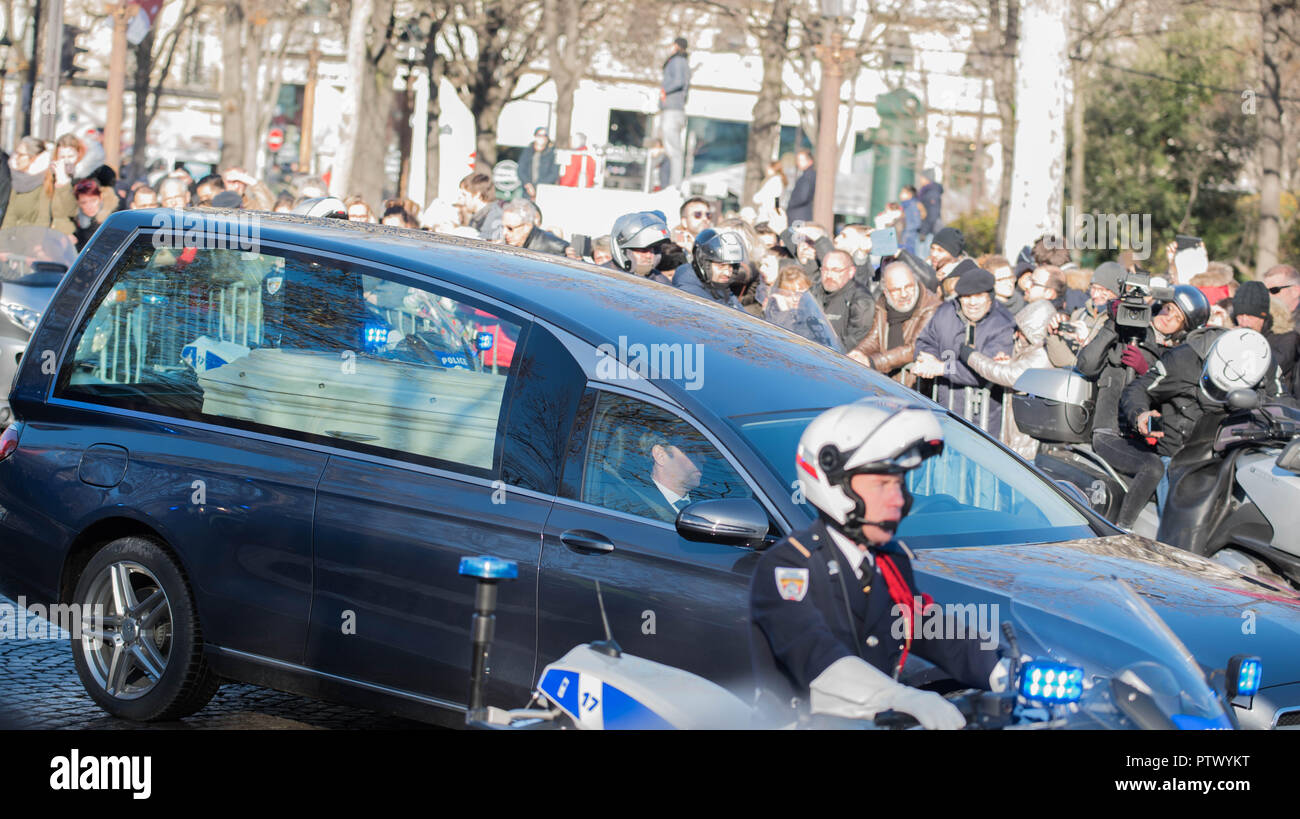 Funeral of Johnny Hallyday at the Madeleine: personalities pay homage ...