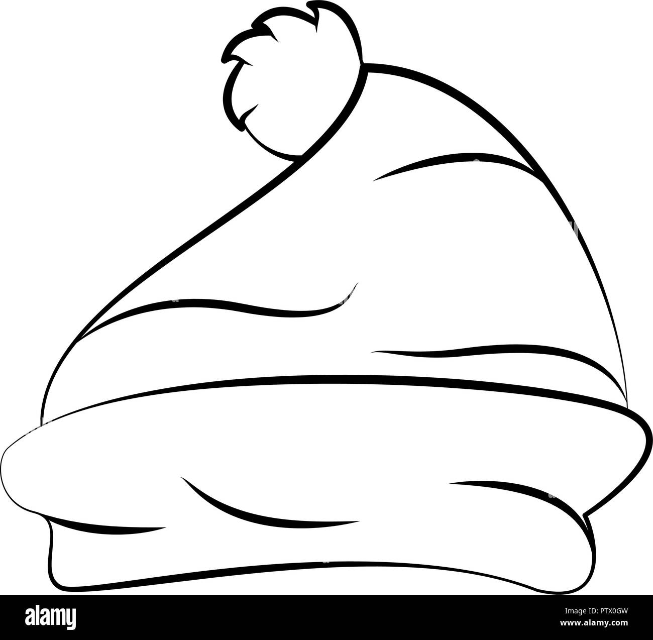 Beanie hat accesory Stock Vector Image & Art - Alamy