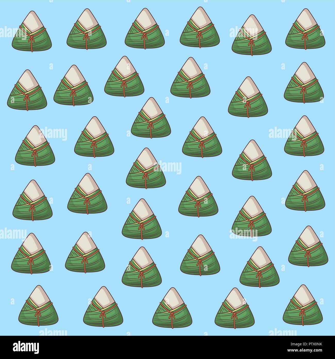 Rice dumplings background Stock Vector Image & Art - Alamy