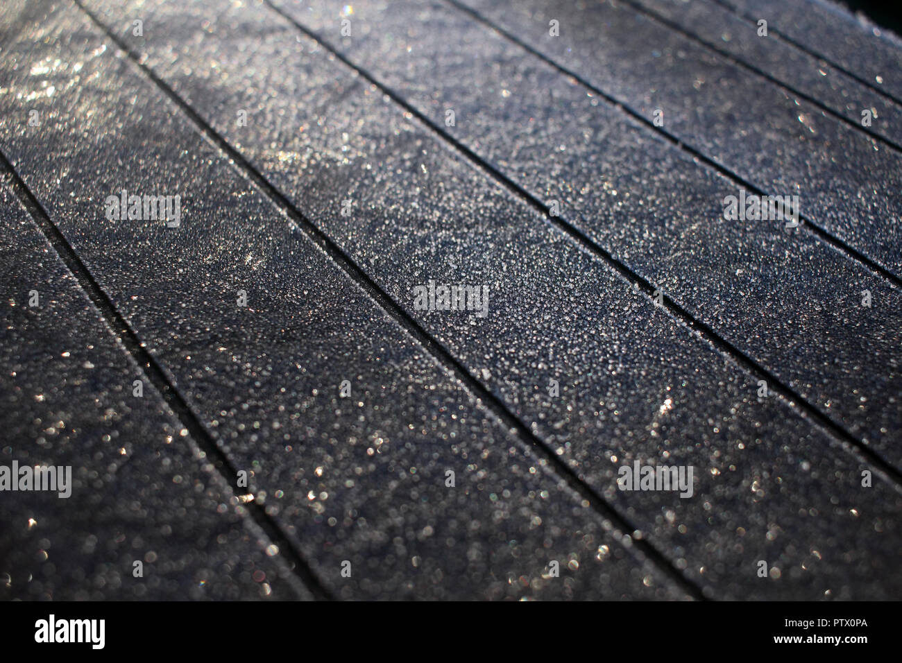 Winter times. frozen surfaces with ice and frost Stock Photo - Alamy