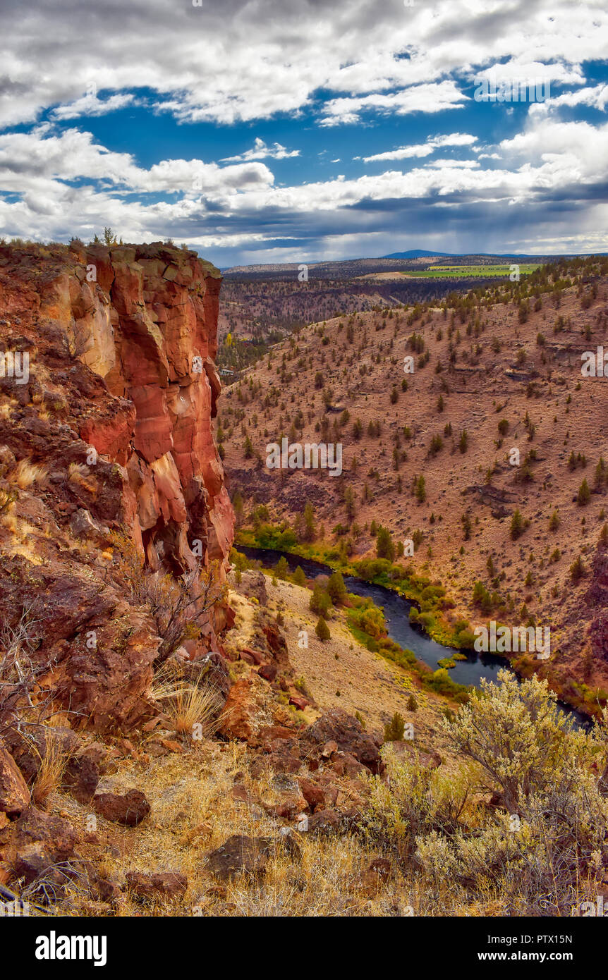 Scenic Central Oregon Stock Photo - Alamy
