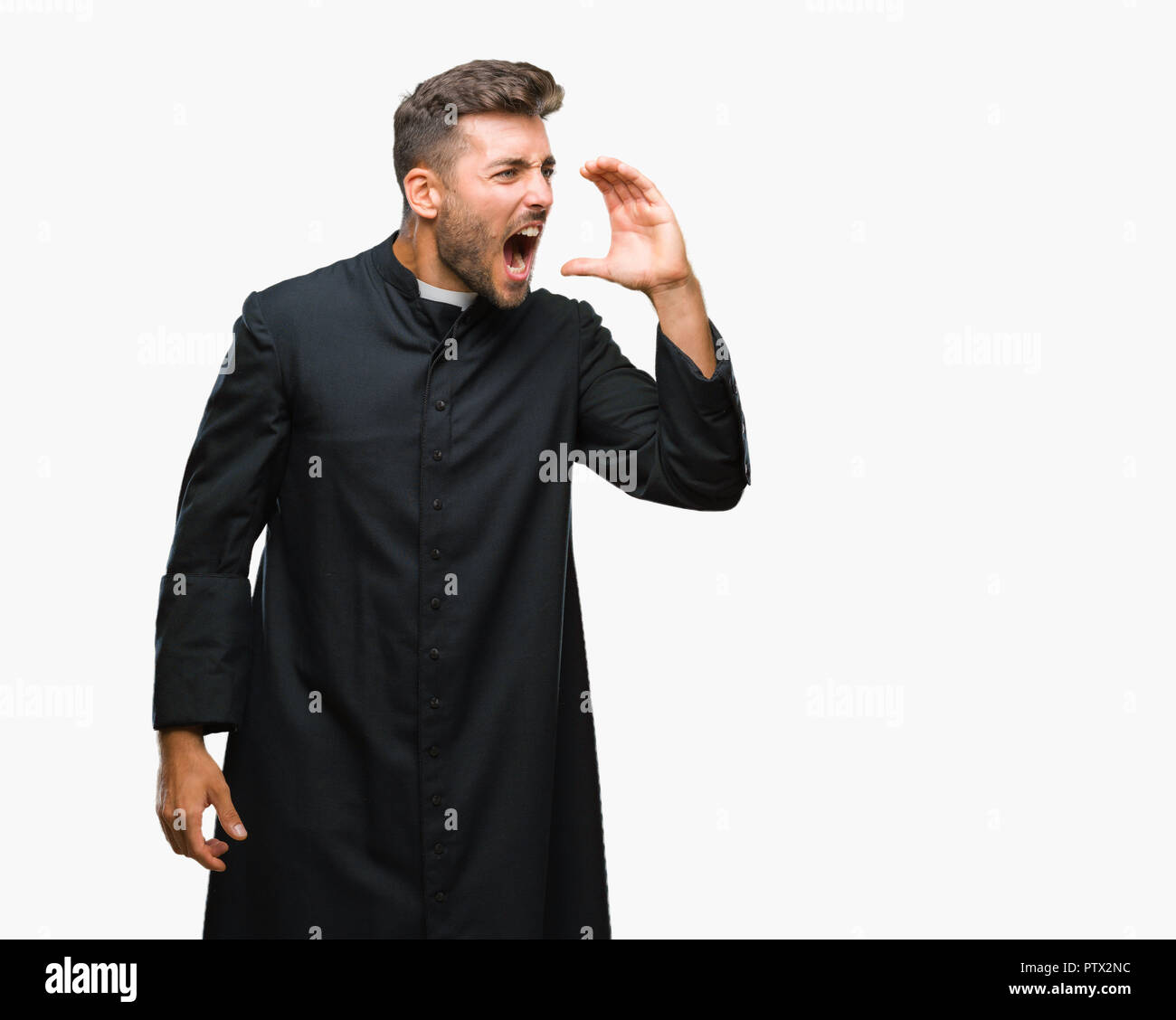 Catholic priest boy talking hi-res stock photography and images - Alamy