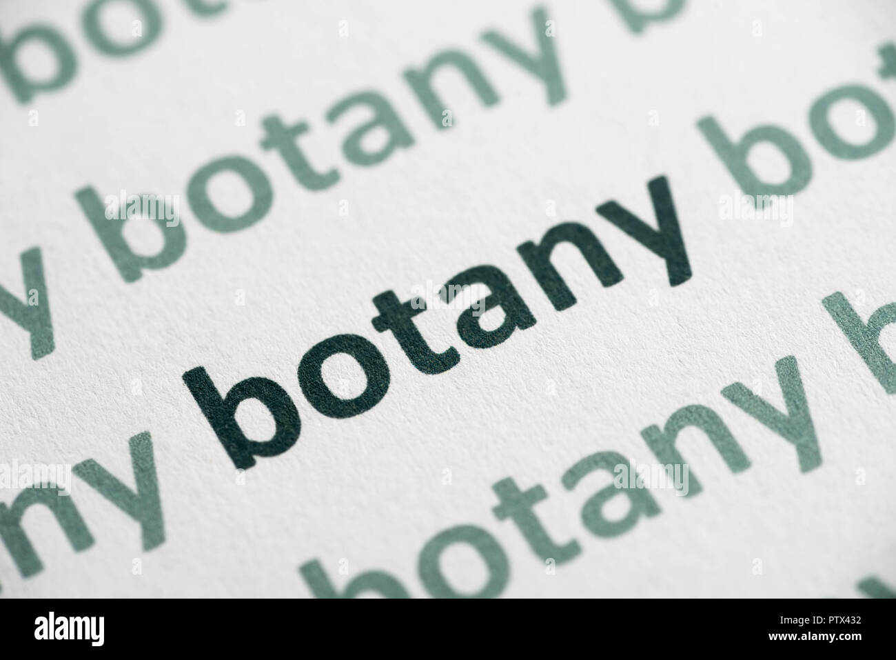 Botany text hi-res stock photography and images - Alamy